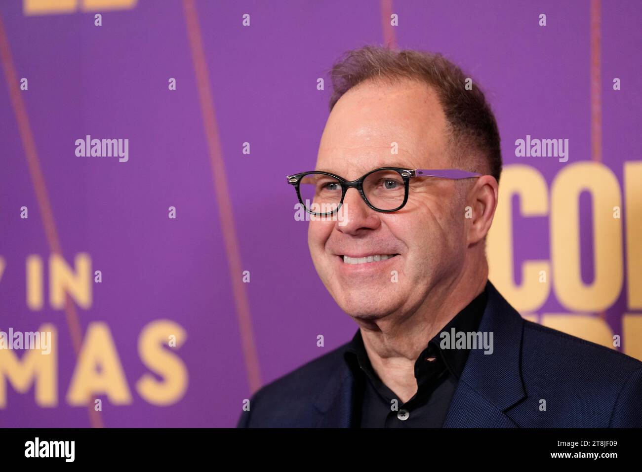Producer Scott Sanders poses for photographers upon arrival at the ...