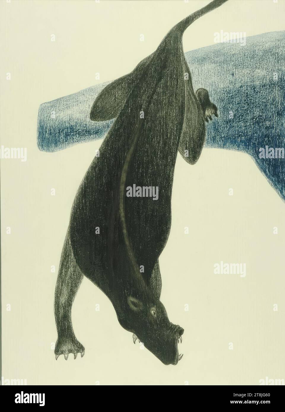 Útok, Karel Havlíček, Prague 1876 - 1951 Prague, 1973, drawing, pencil ...