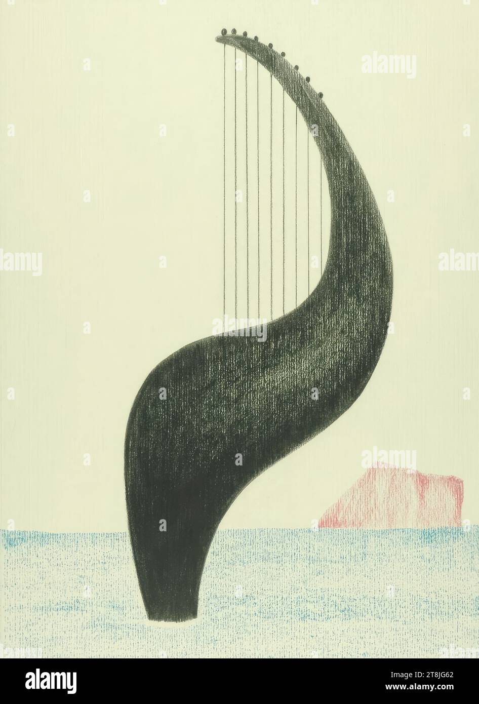 Harfa Ókeanova, Karel Havlíček, Prague 1876 - 1951 Prague, 1973 ...