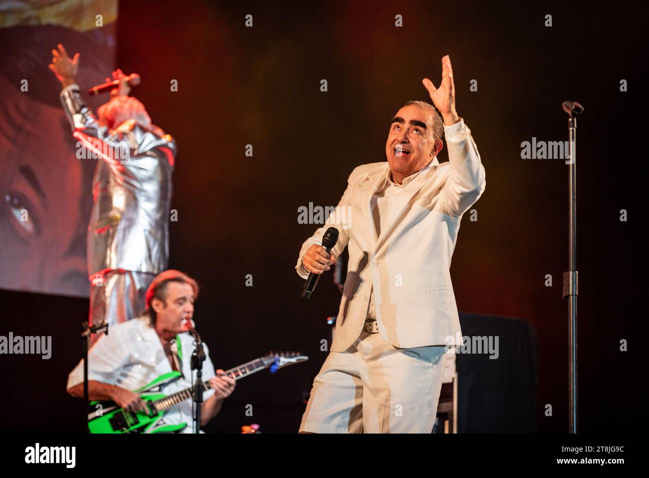 Mantova, Italy. 19th Nov, 2023. Elio (Stefano Belisario) and Cesareo ...