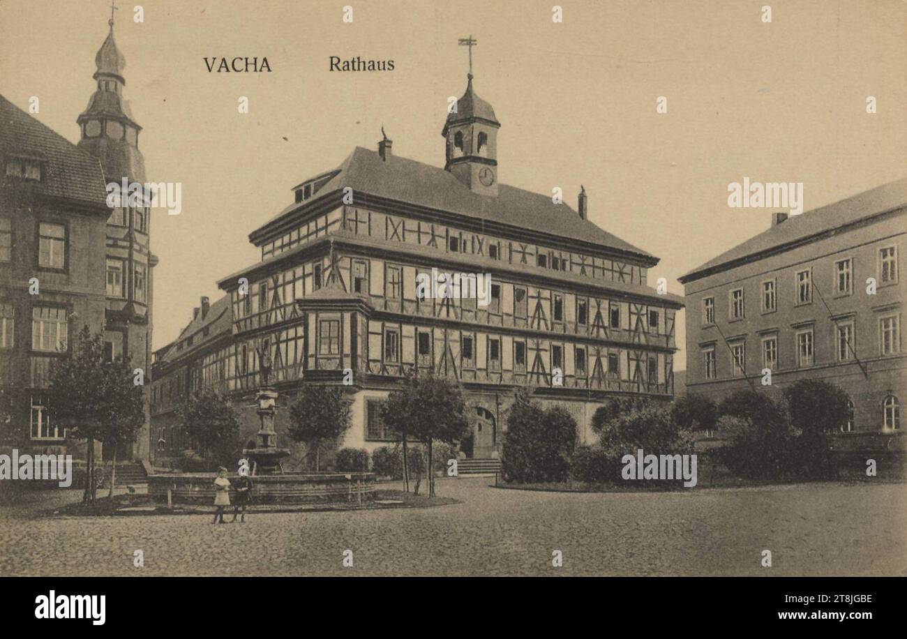 Vacha, Thüringen - Rathaus Stock Photo - Alamy