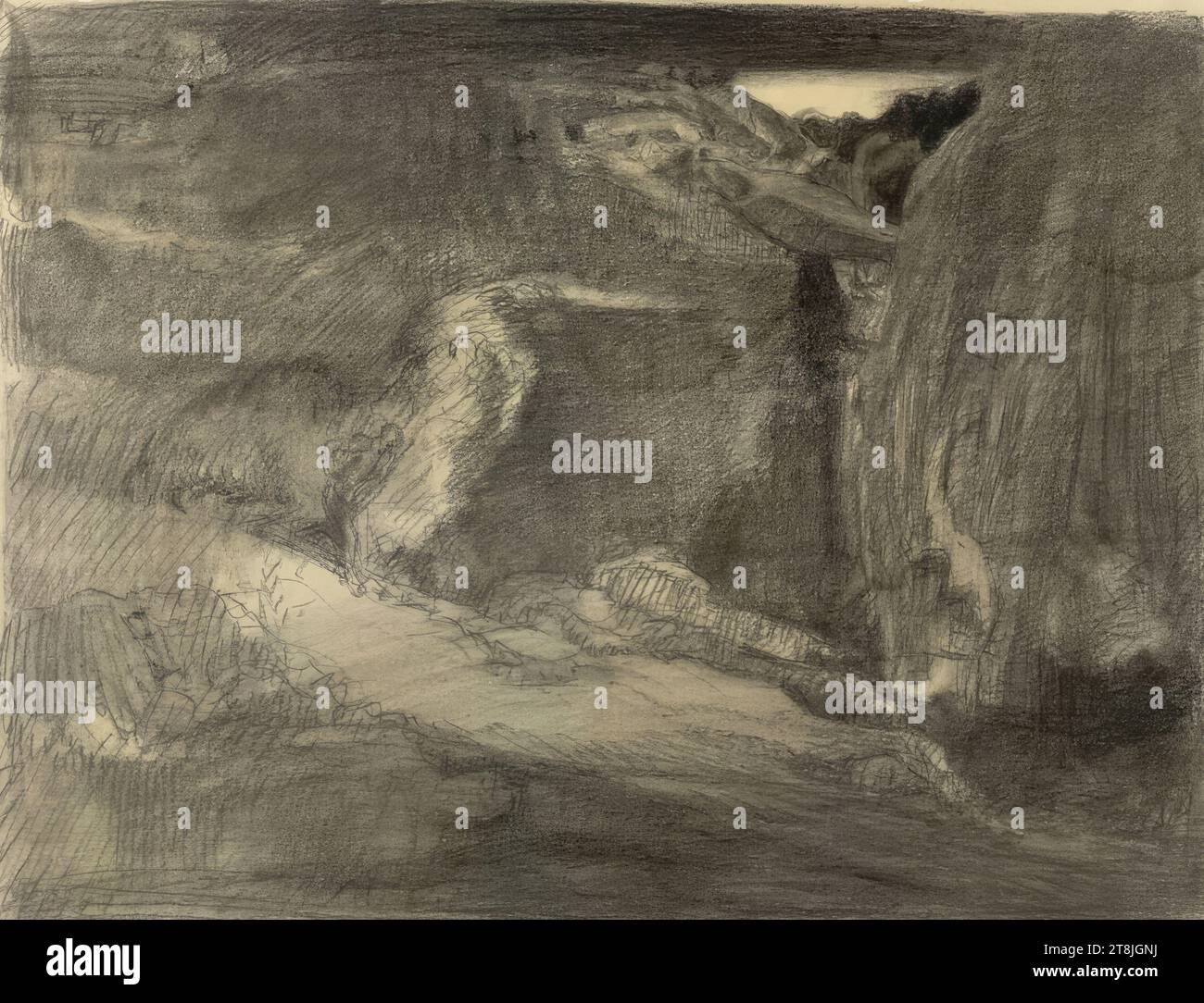 Apollo and Python, Rudolf Jettmar, Zawodzie near Tarnow, Galicia, 1869 ...