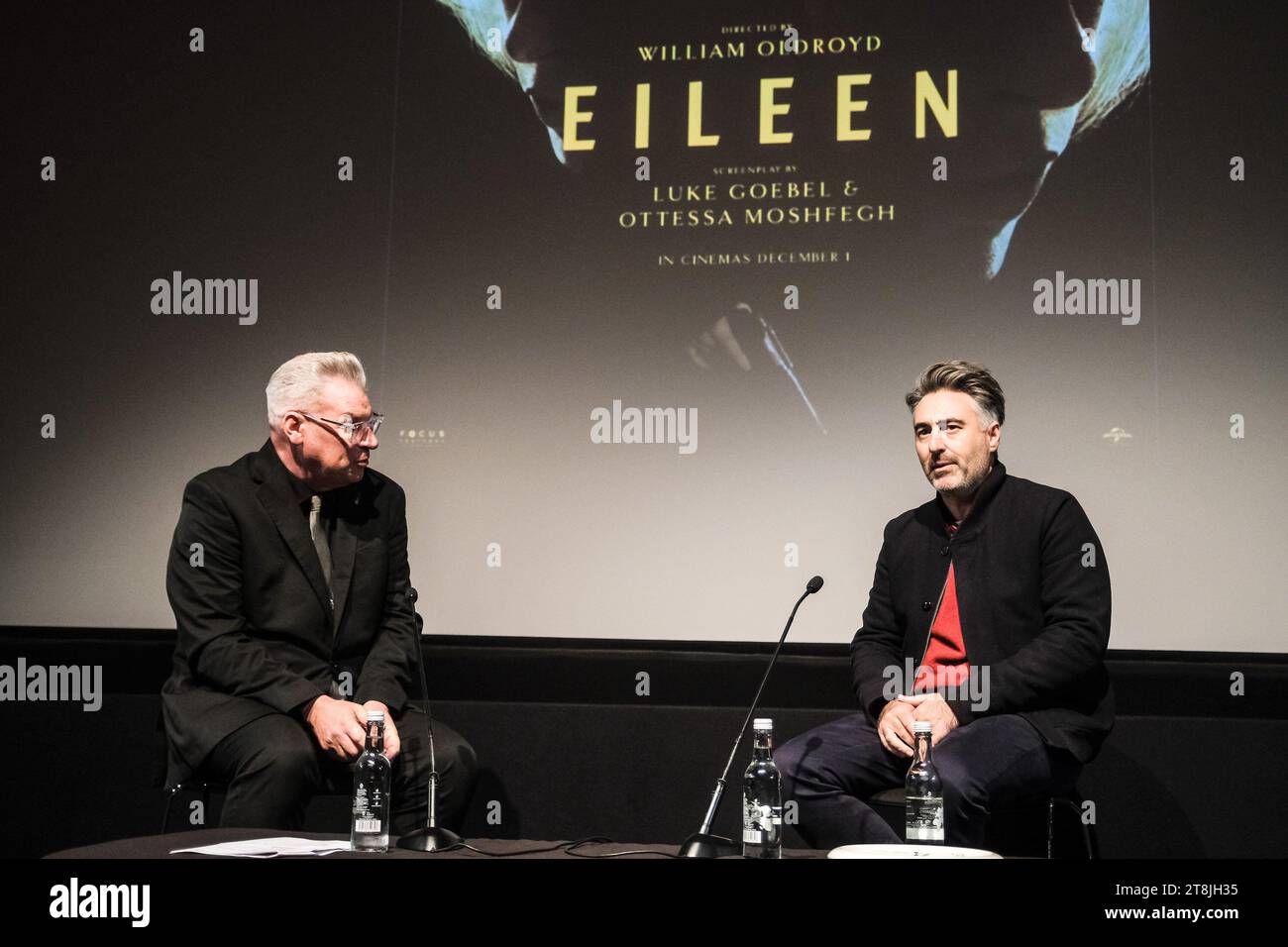 London, UK. Mark Kermode and William Oldroyd photographed attending the ...