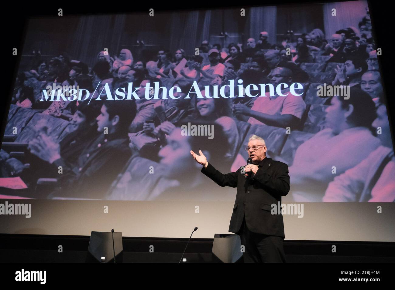 London, UK. Mark Kermode photographed attending the Mark Kermode in 3D ...