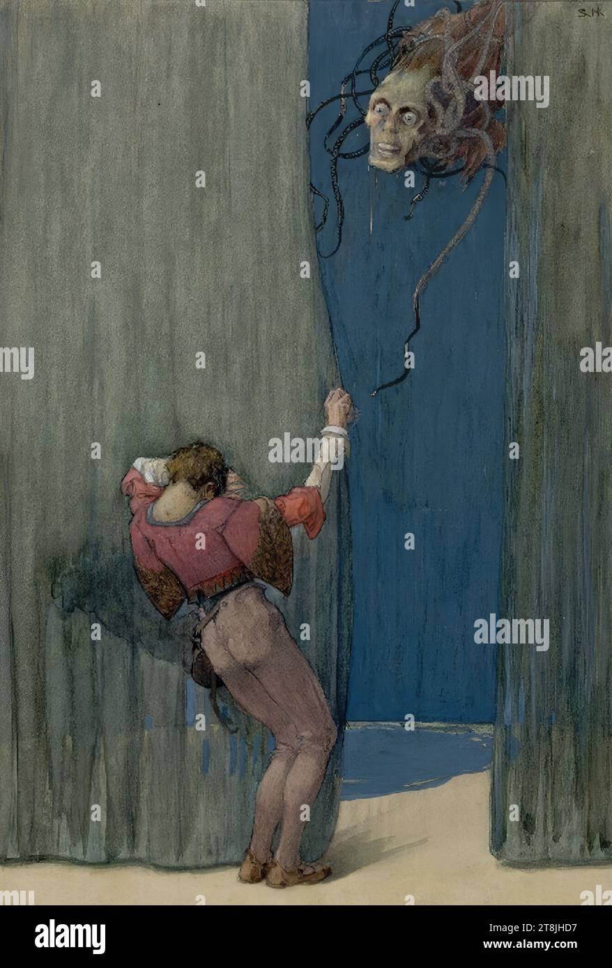 The veiled image of Sais, Sergius Hruby, Vienna 1869 - 1943 Vienna ...