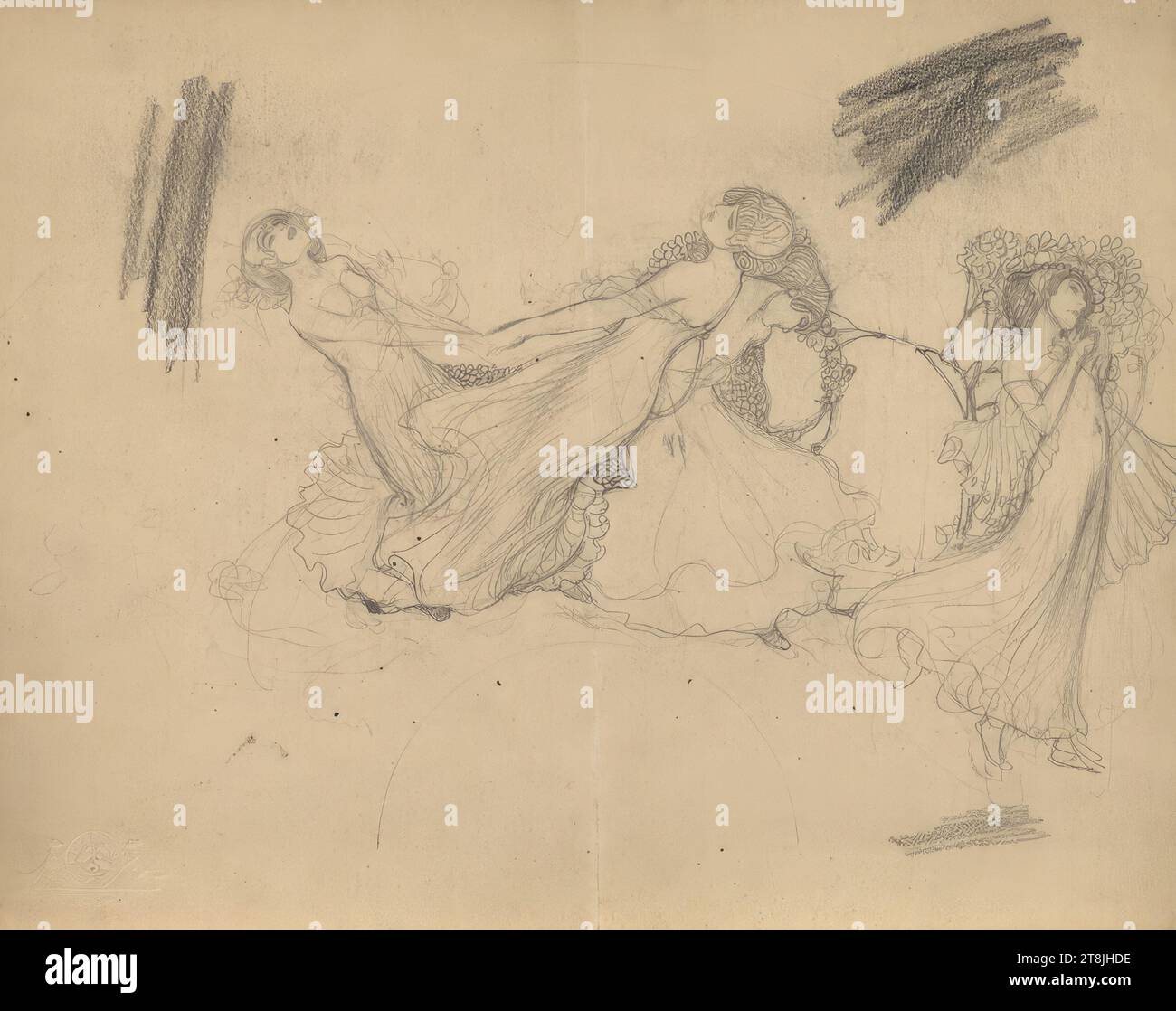 Drawing dancers hi-res stock photography and images - Alamy