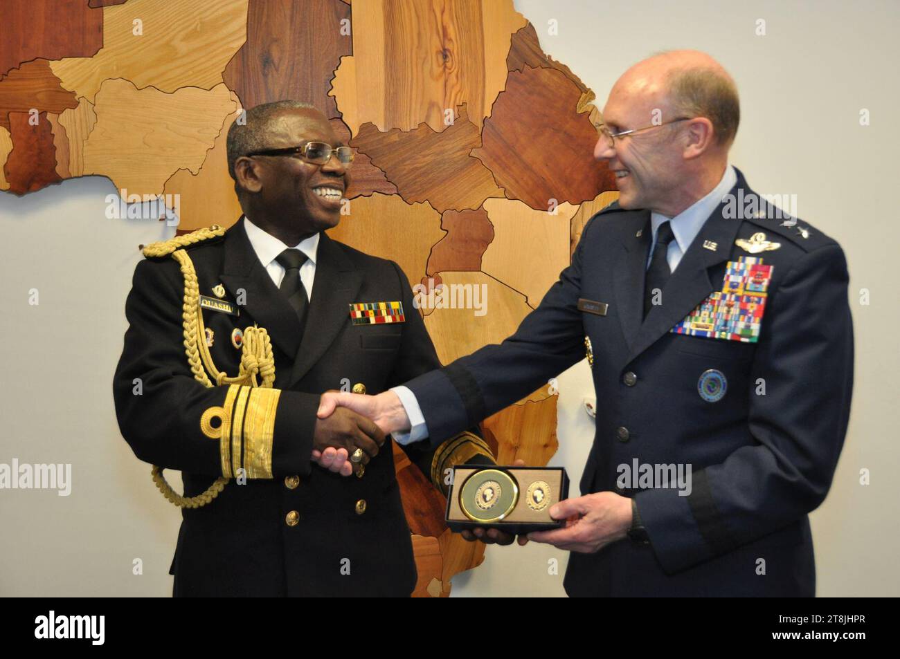 VADM Mathew Quashie, Chief of Defense Staff for the Ghana Armed Forces ...