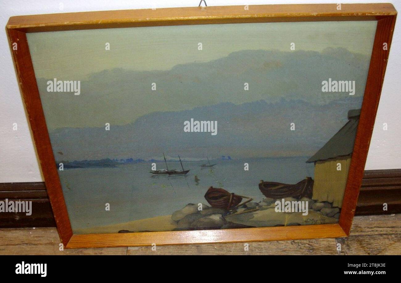 Vainupää rand, õli, Hando Mugasto, RM 6432 K 477-5 Stock Photo - Alamy