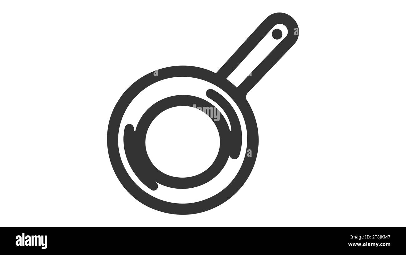 Frying pan icon. vector illustration Stock Vector Image & Art - Alamy