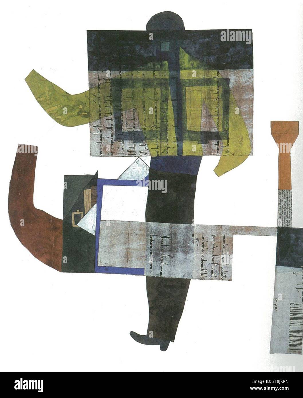 Vajda Collage with the Painter's Figure 1937 Stock Photo - Alamy