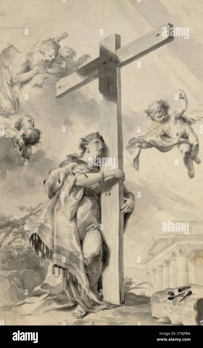 Saint helena with the cross hi-res stock photography and images - Alamy