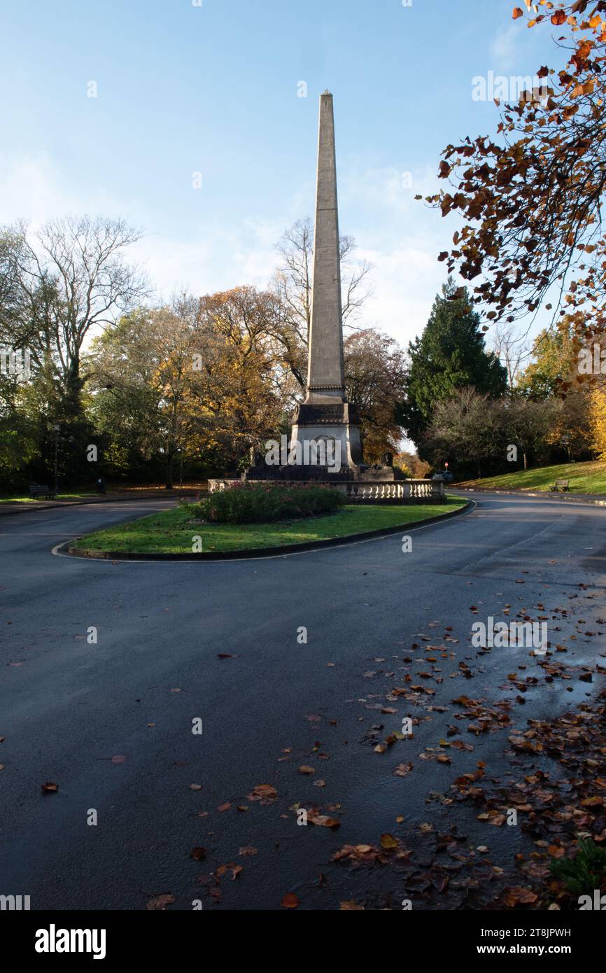 Obelisk Monument to Queen Victoria, Royal Victoria Park, Bath, England ...