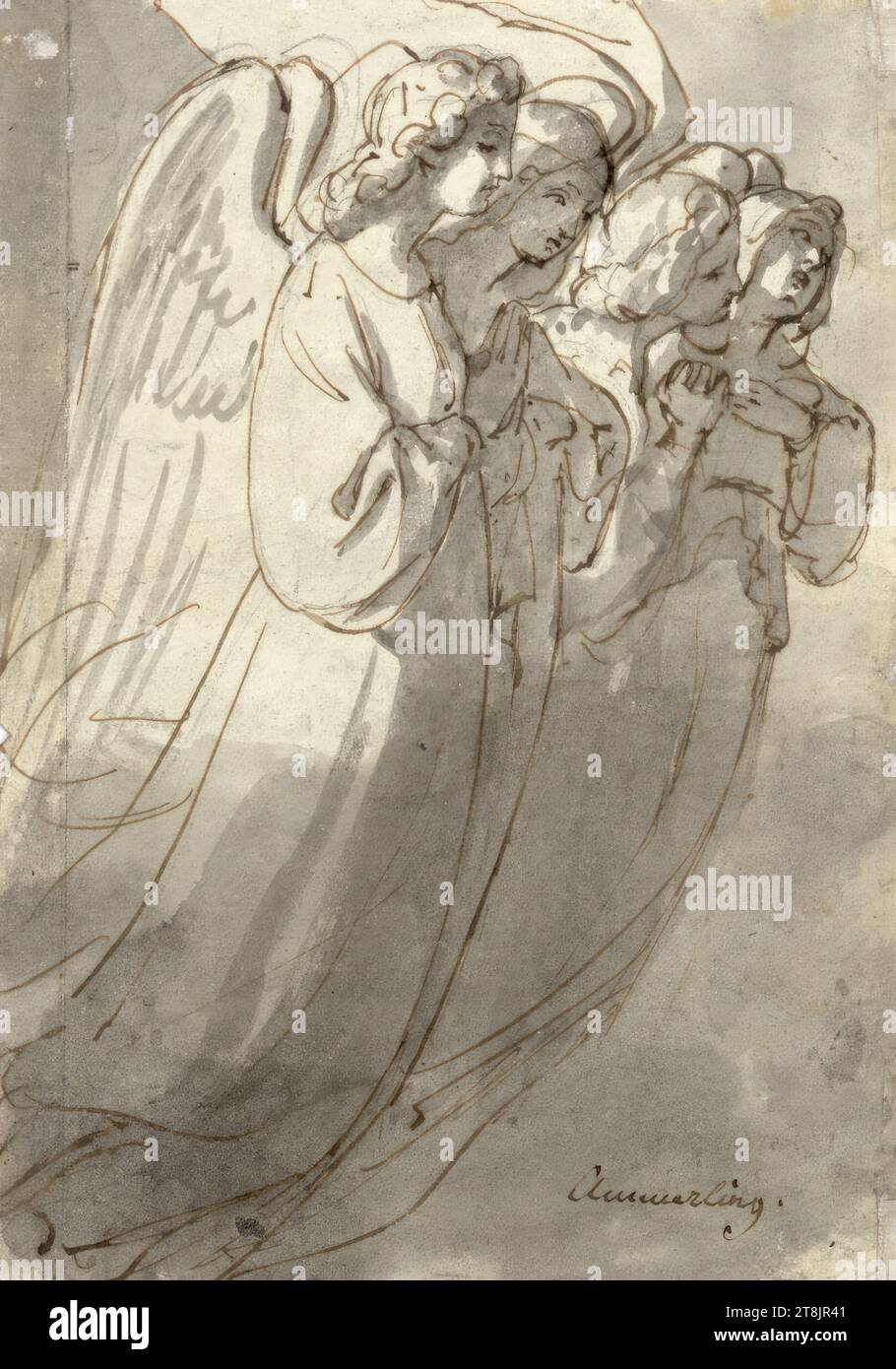 Floating angels hi-res stock photography and images - Alamy