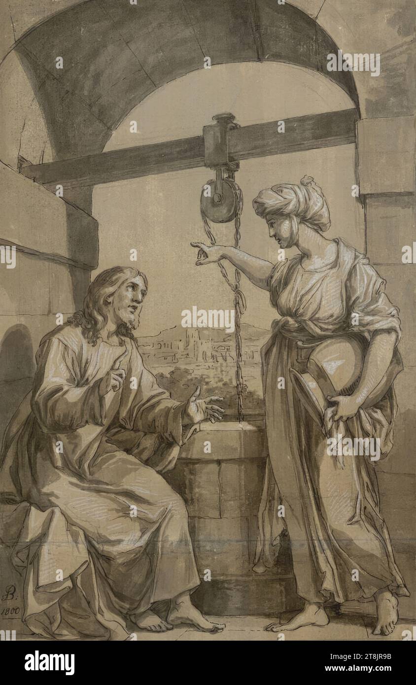 Jesus and the Samaritan woman, Joseph Bergler the Younger, Salzburg ...