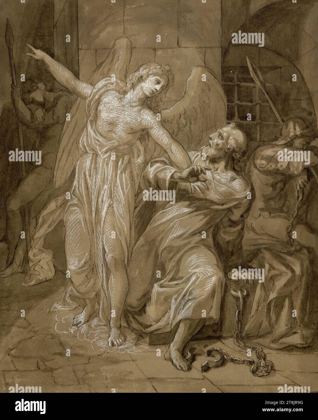 Angel frees saint peter hi-res stock photography and images - Alamy