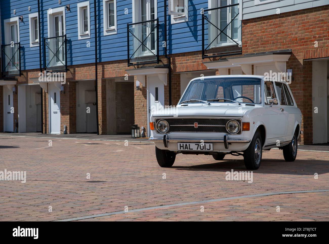 1971 Fiat 128 estate classic Italian family car Stock Photo - Alamy