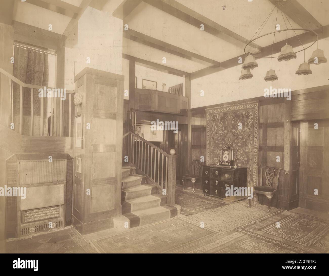 House Erich and Anna Mandl, Vienna 3 cm, 7 1/8 × 9 3/16 in., right ...