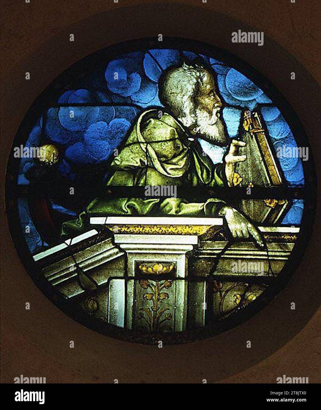 Valentin Bousch The Prophet Moses 1533 MetMyseum Stock Photo - Alamy