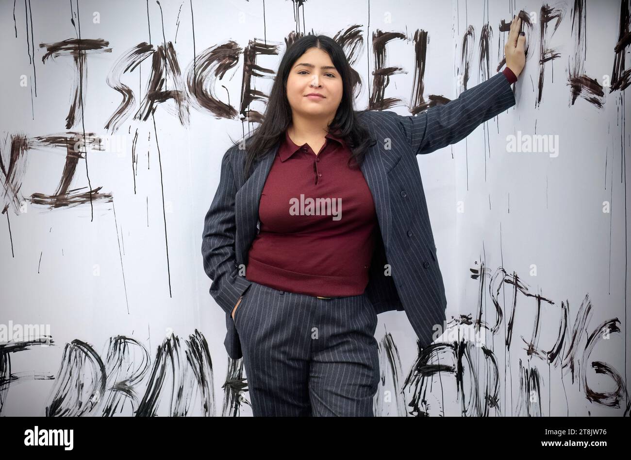 The American artist Ser Serpas during ART Cologne Stock Photo - Alamy