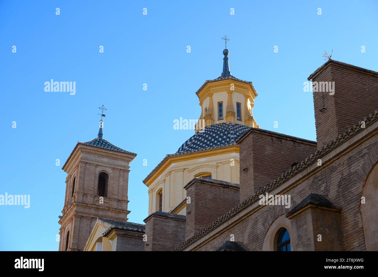 MURCIA, SPAIN, Convent Santa Clara the Regal, exterior medieval wall ...