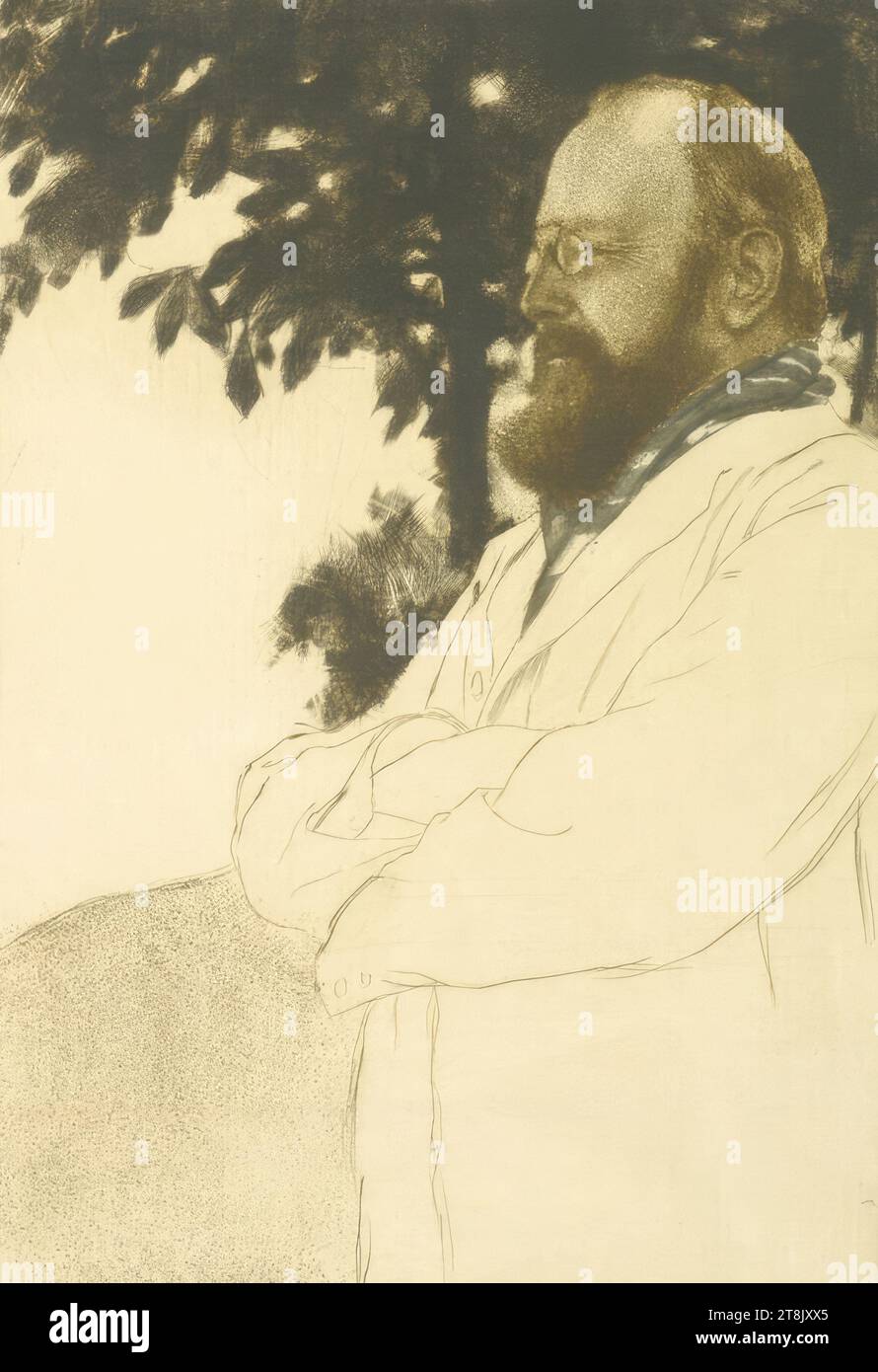 Portrait of Count Kalckreuth, Emil Orlik, Prague 1870 - 1932 Berlin ...