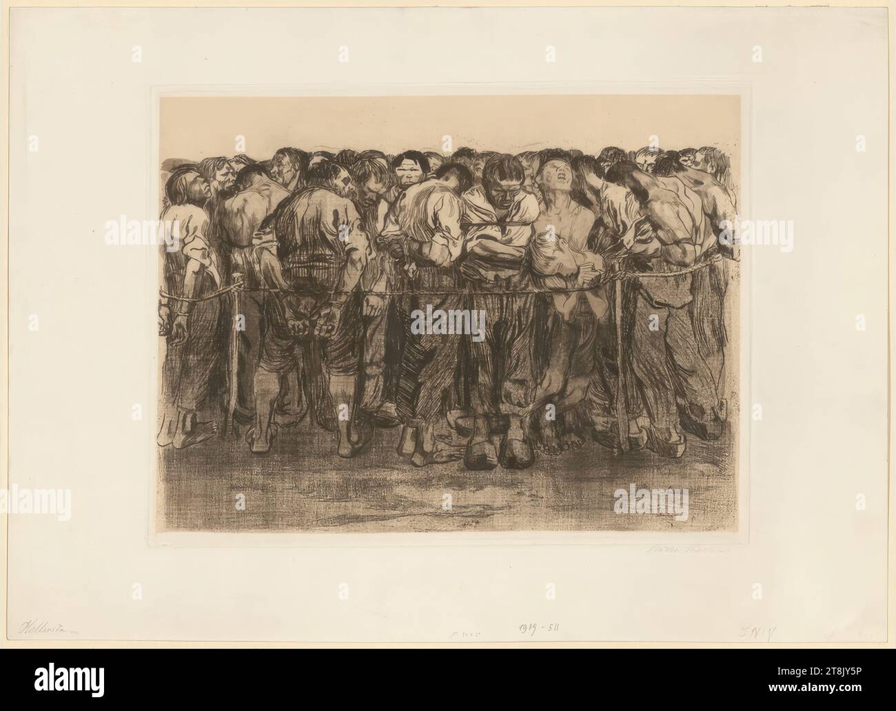 The prisoners, Peasants' War; sheet 7, Peasants' War, Käthe Kollwitz ...
