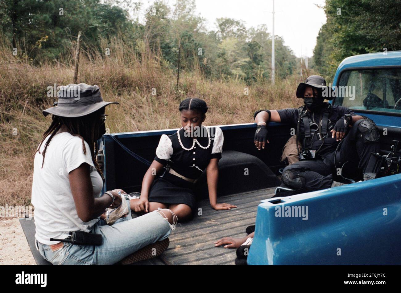 ALL DIRT ROADS TASTE OF SALT, from left: director Raven Jackson, Kaylee ...