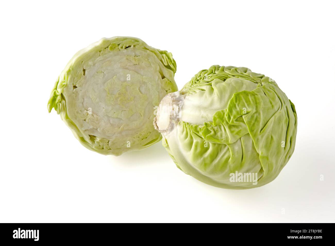 Cut cross section cabbage half sliced hi-res stock photography and ...