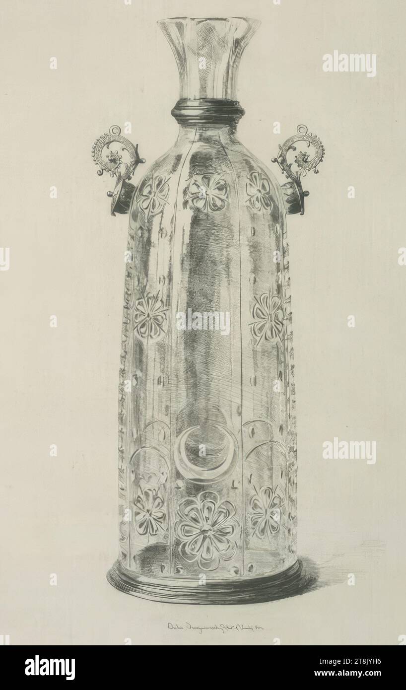 Les gemmes et joyaux de la couronne, Pl. 21, Bouteille de cristal de ...