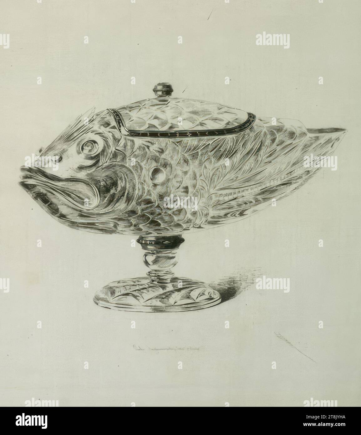 Fish vessel, Musée du Louvre, Pl. 19, Musée du Louvre, Jules Ferdinand ...