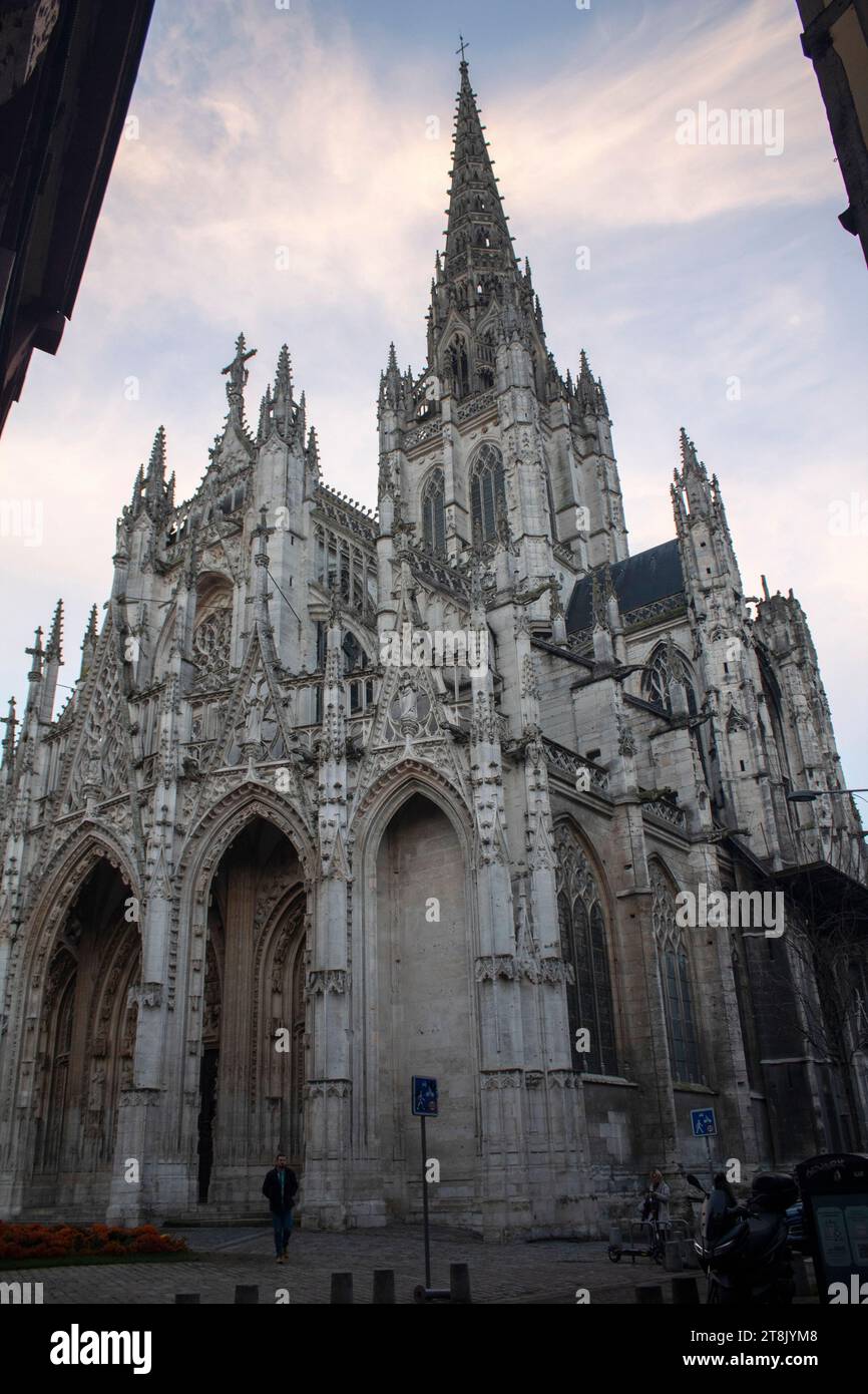 The Church of Saint-Maclou, Rouen Normandy France Stock Photo - Alamy
