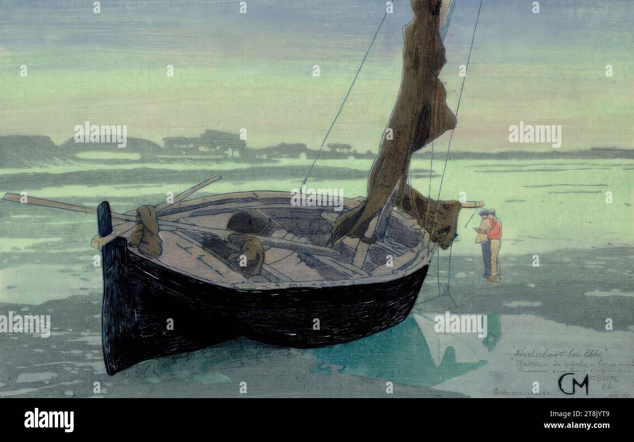 Batteau de peche a basse maree hi-res stock photography and images - Alamy