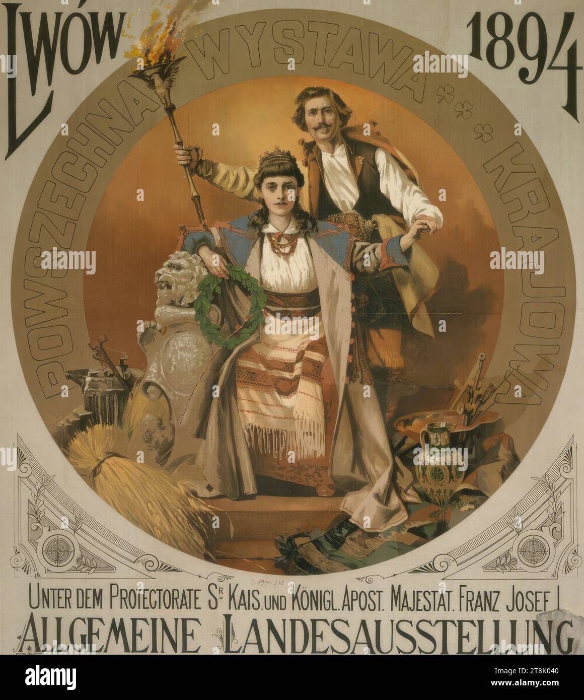 LWOW 1894; GENERAL STATE EXHIBITION IN LEMBERG, Peter Stachiewicz ...