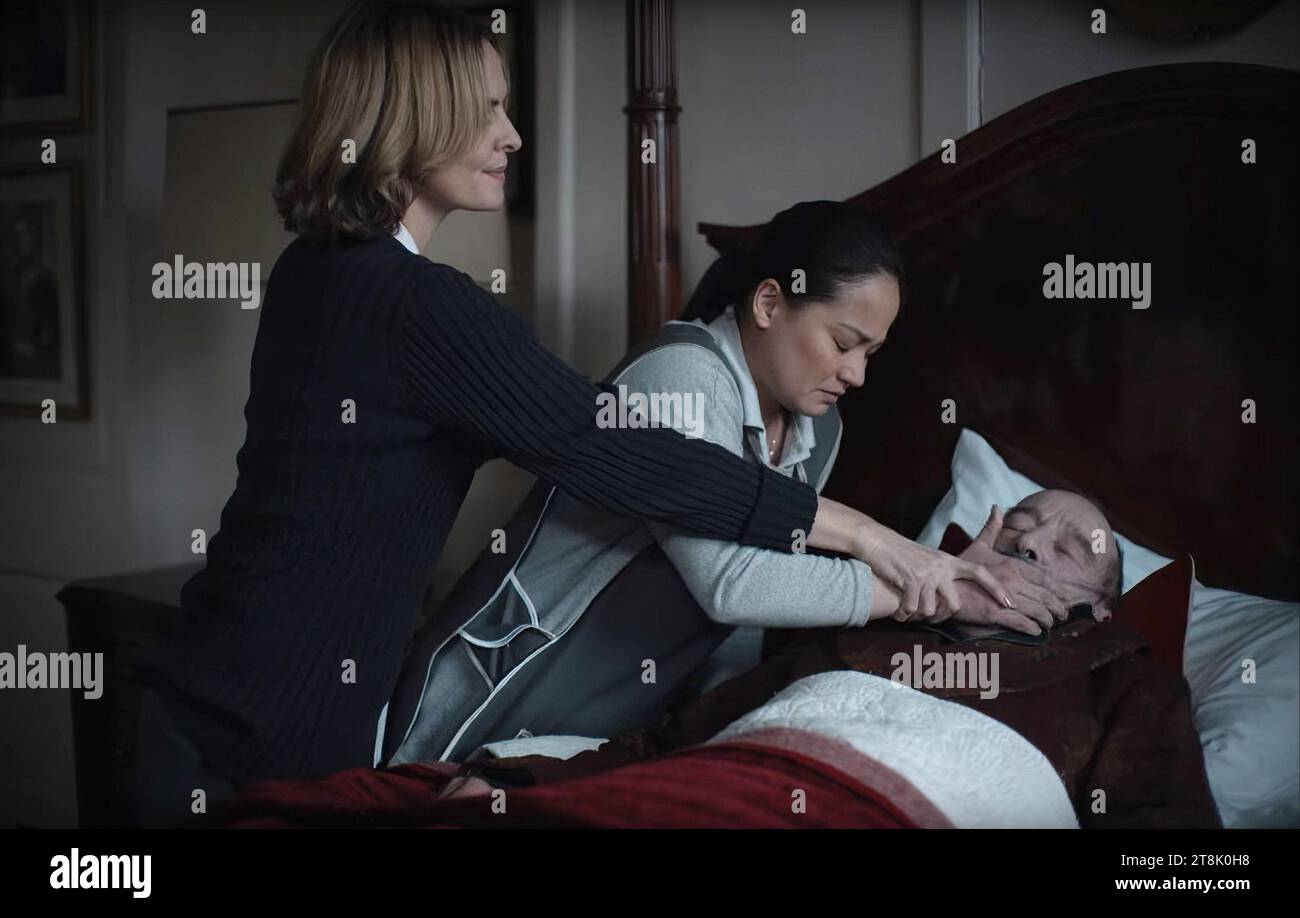 RAGING GRACE, from left: Leanne Best, Max Eigenmann, David Hayman, 2023 ...