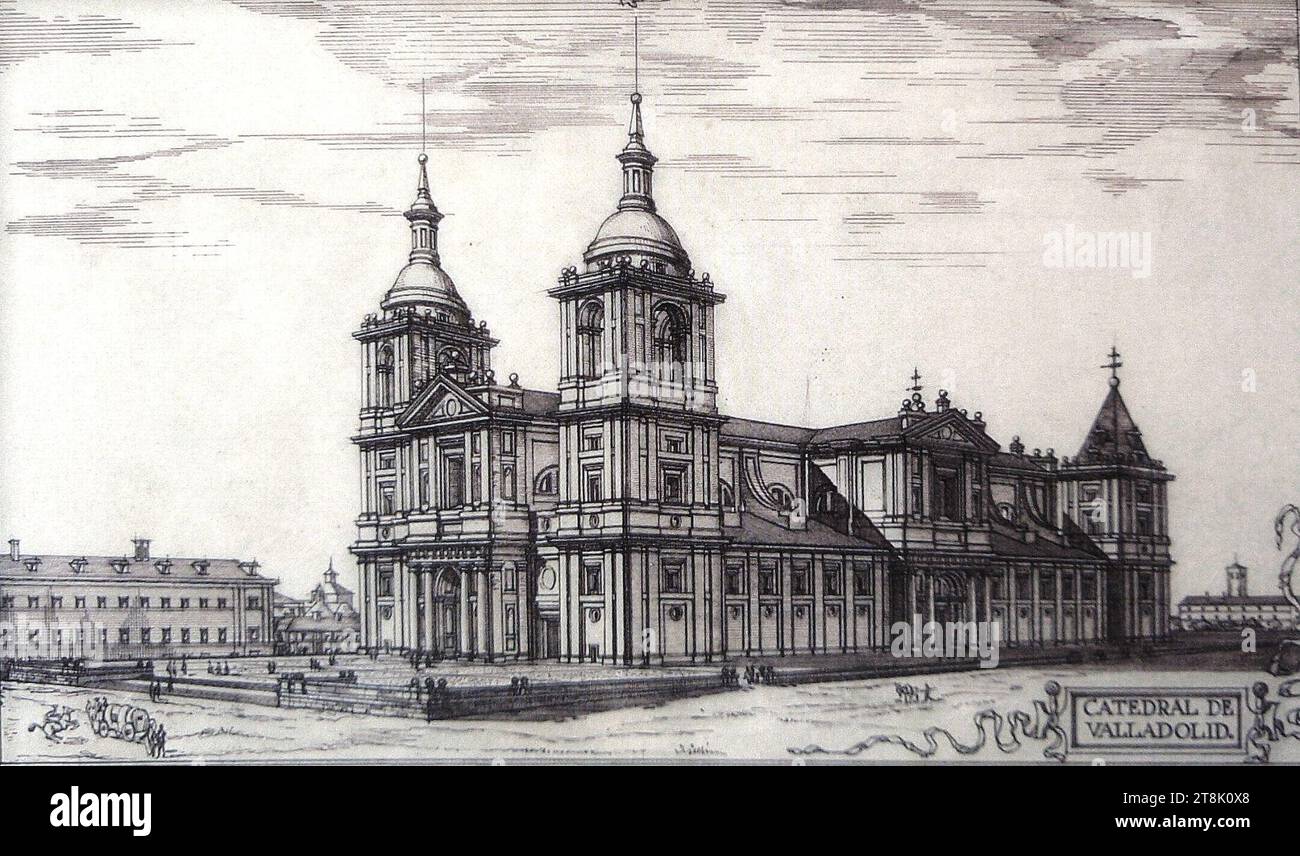Valladolid (España), Catedral. Proyecto ideal de Juan de Herrera, según ...