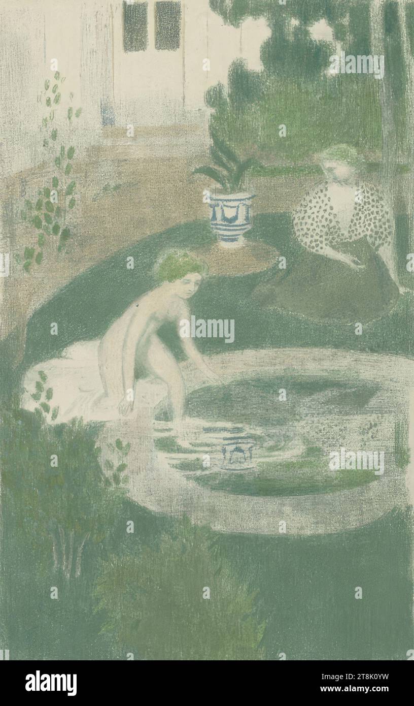 Le reflet dans la fontaine, Maurice Denis, Graneville, Manche, 1870 ...