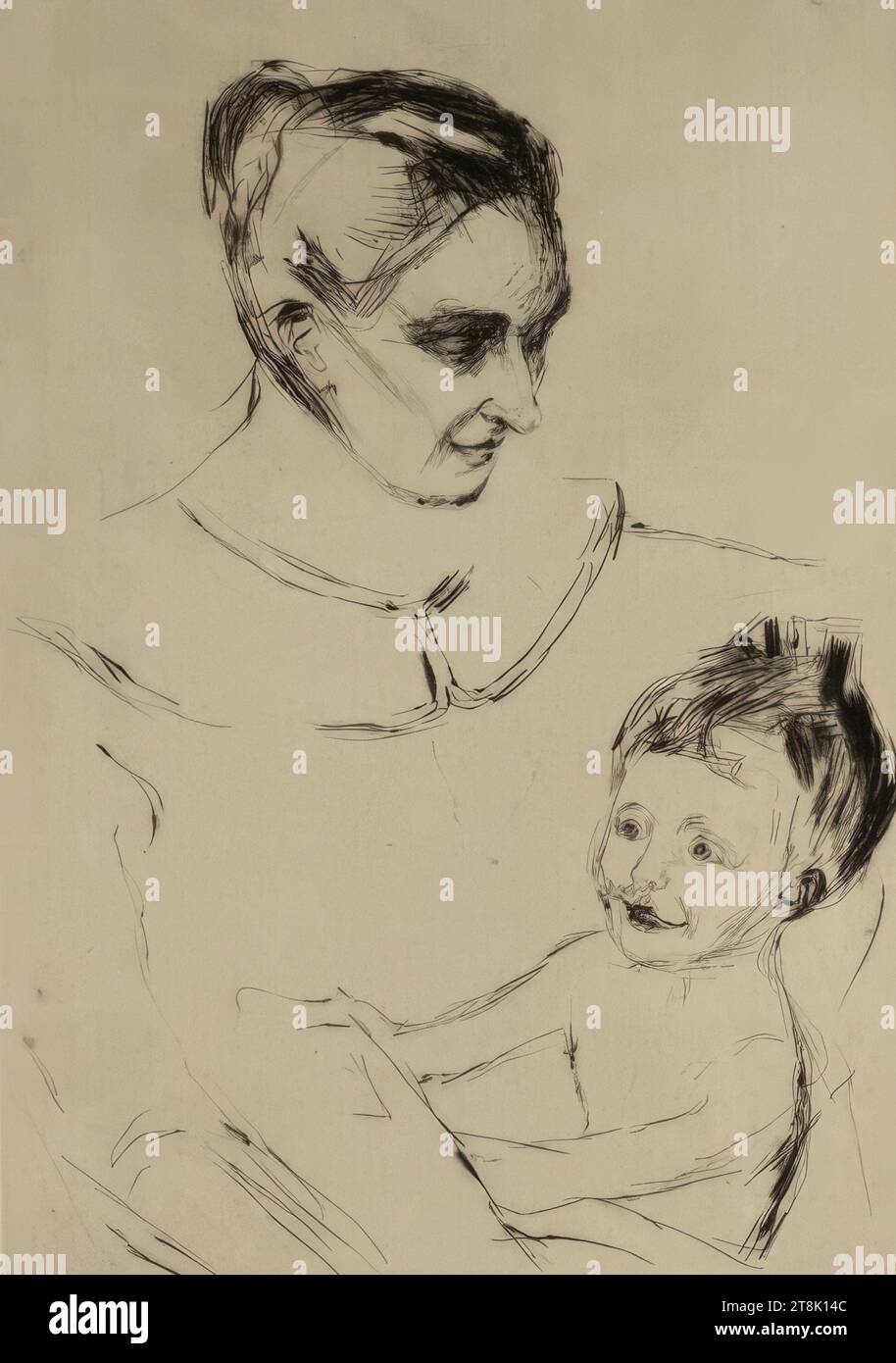 Mother's happiness, series: Leaves from the House of Linde, Edvard ...