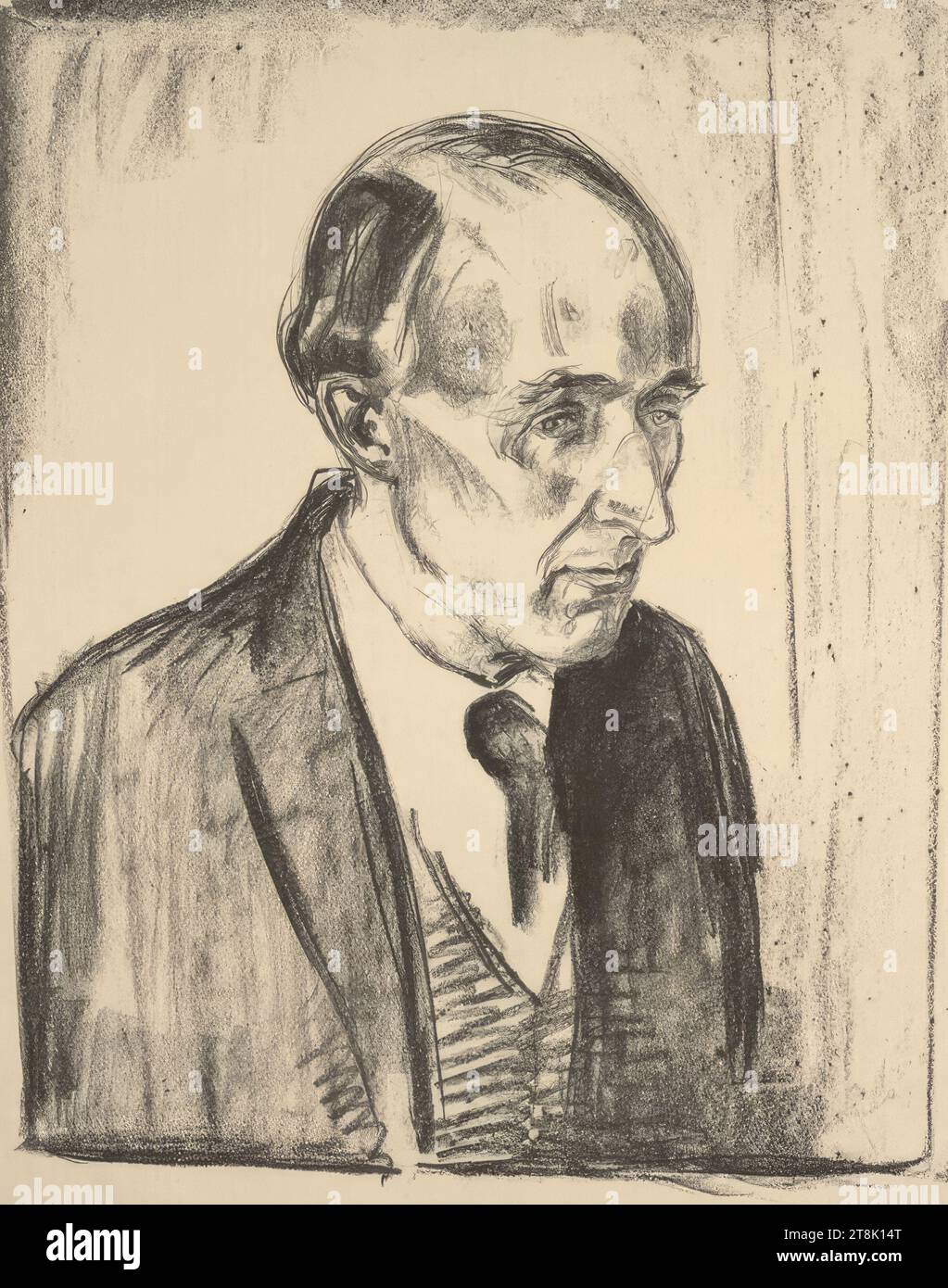 Frederick Delius, Edvard Munch, Løten near Hamar 1863 - 1944 Ekely ...