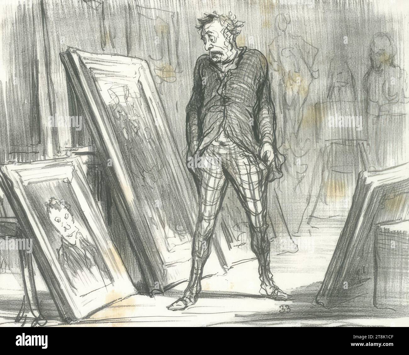 Maudit propriétaire..., tu seras donc cause, L'exposition de 1859 ...