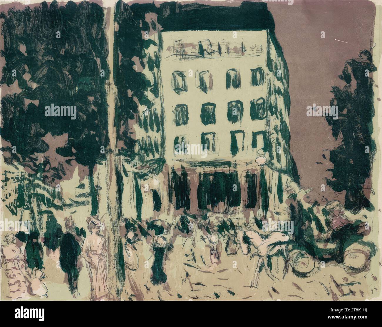 The Boulevards, Pierre Bonnard, Fontenay-aux-Roses 1867 - 1947 Le ...