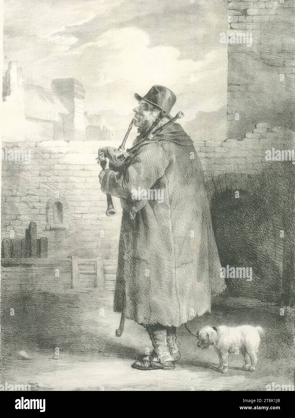 The Piper, Théodore Géricault, Rouen 1791 - 1824 Paris, 1821, print ...