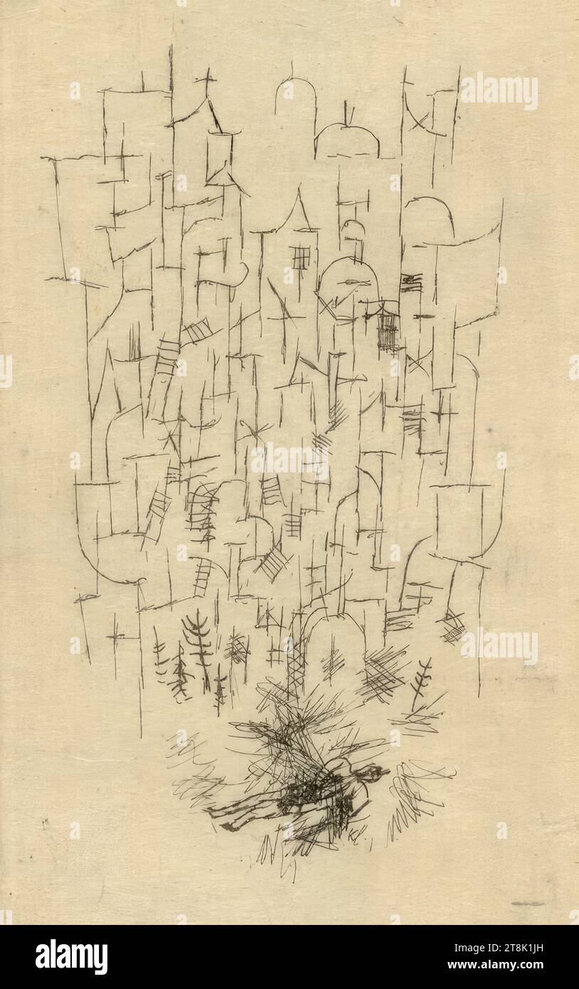 The death of the idea, Paul Klee, Münchenbuchsee 1879 - 1940 Muralto ...