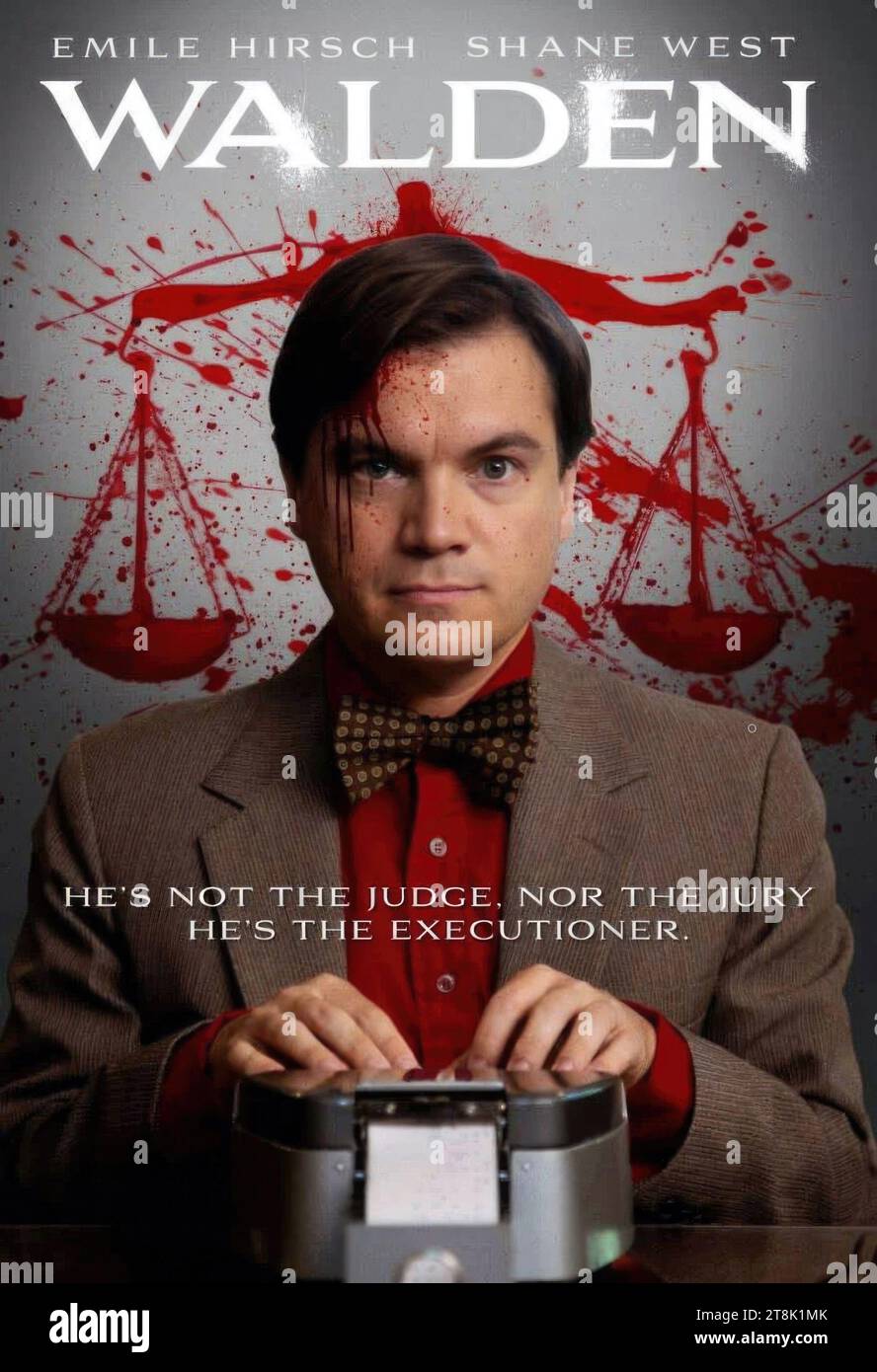 WALDEN, poster, Emile Hirsch, 2023. © Uncork'd Entertainment / Courtesy ...