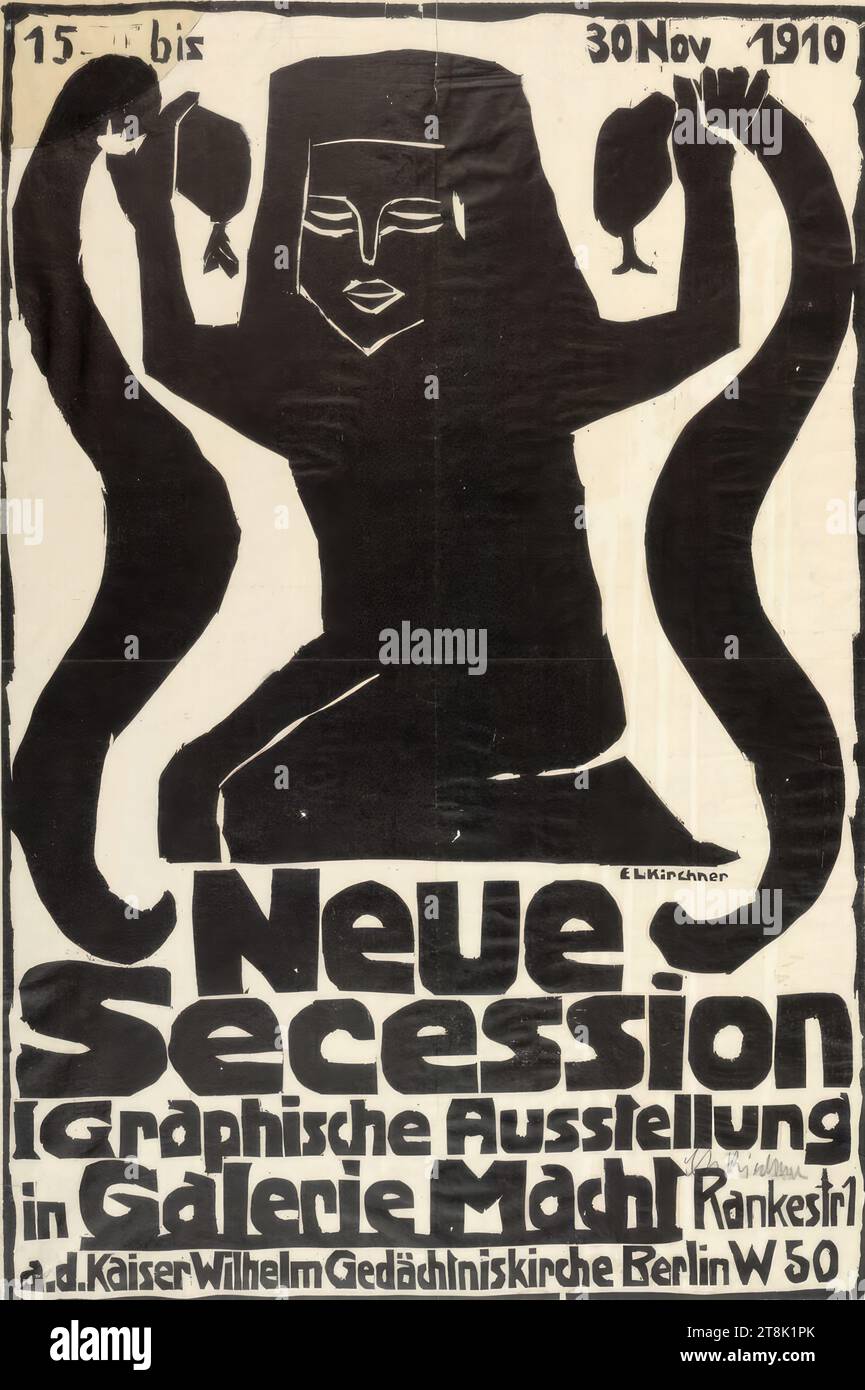New Secession; I. Graphic exhibition in Galerie Macht Berlin November ...