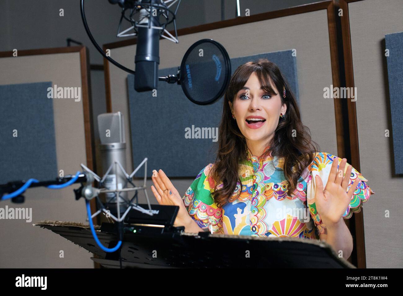 TROLLS BAND TOGETHER, (aka TROLLS 3), Zooey Deschanel, voice of Bridget ...