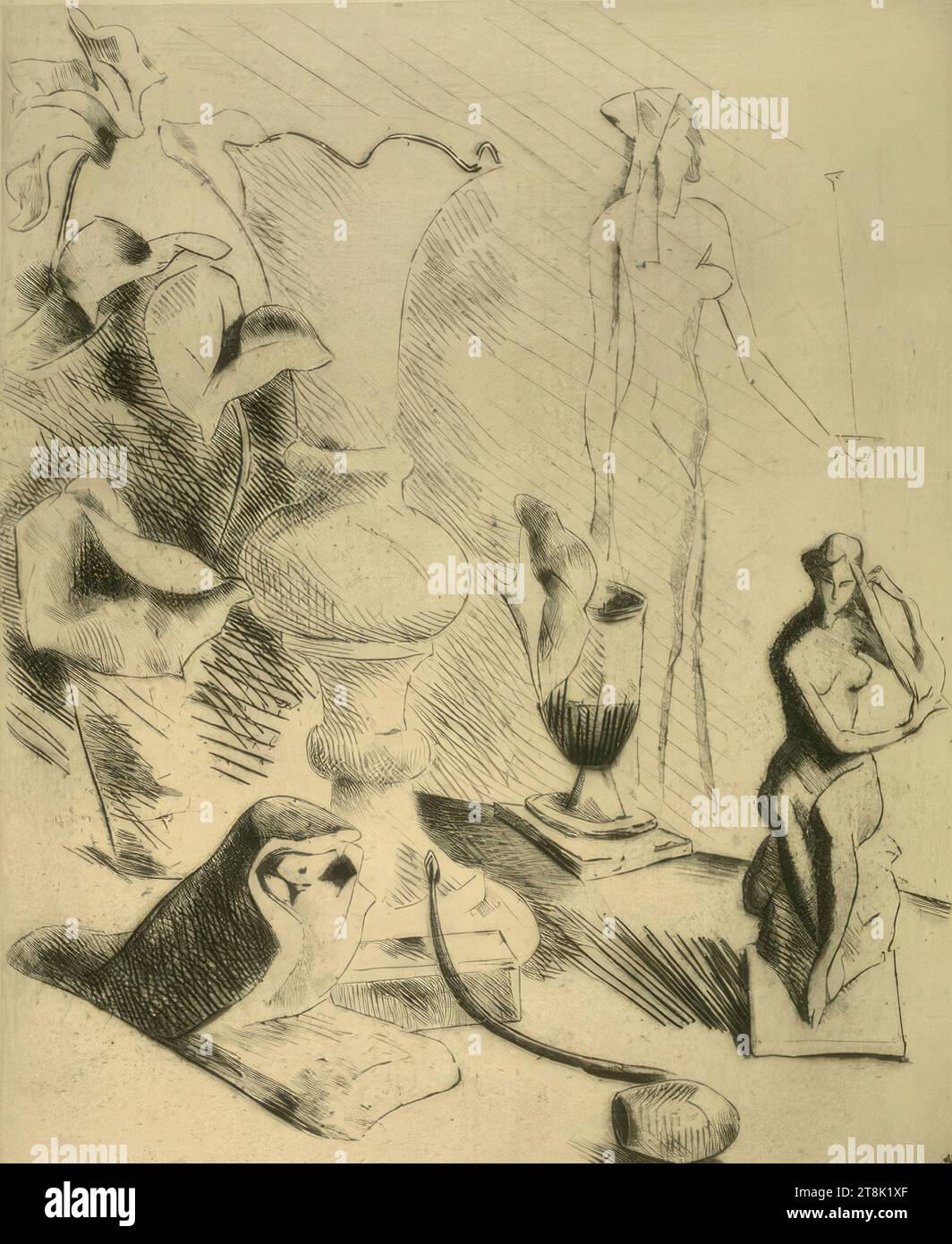 Still life, Heinrich Nauen, Krefeld 1880 - 1940 or 1941 Kalkar, 1915 ...