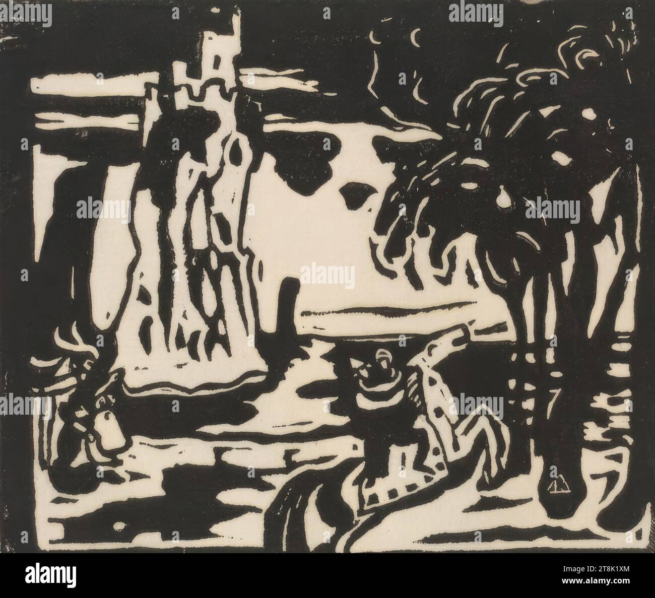 Rock No 4, Wassily Kandinsky, Moscow 1866 - 1944 Neuilly-sur-Seine ...