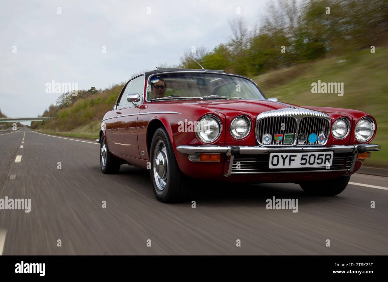 1976 Daimler Sovereign XJ6 Coupe - classic British luxury car Stock ...