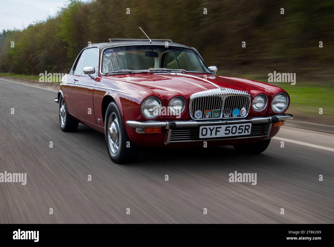 1976 Daimler Sovereign XJ6 Coupe - classic British luxury car Stock ...