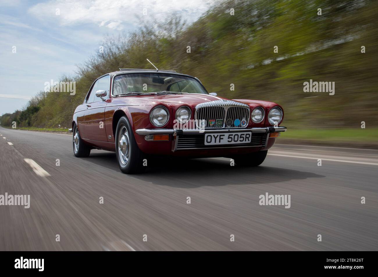1976 Daimler Sovereign XJ6 Coupe - classic British luxury car Stock ...